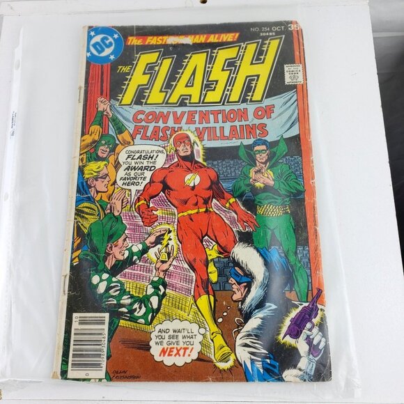 DC Comics | Other | Dc The Flash Convention Of Flash Villans 977 Oct No ...
